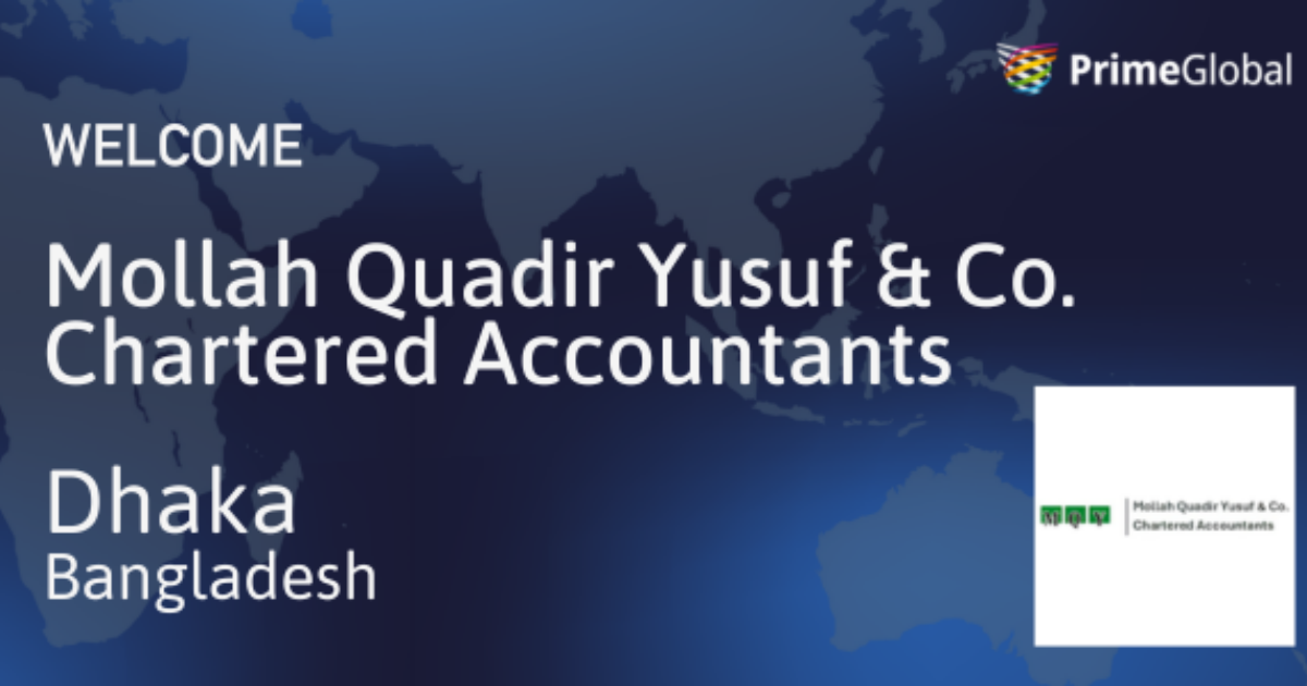 PrimeGlobal | PrimeGlobal Welcomes Mollah Quadir Yusuf & Co.…