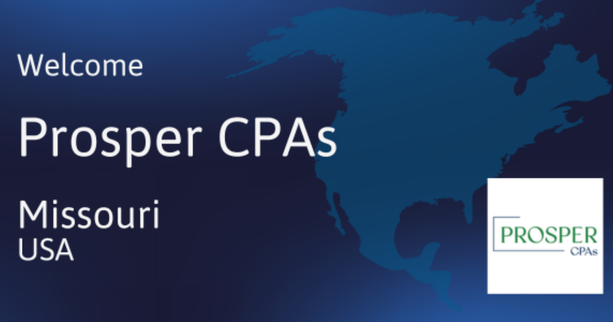 PrimeGlobal | PrimeGlobal Welcomes Prosper CPAs